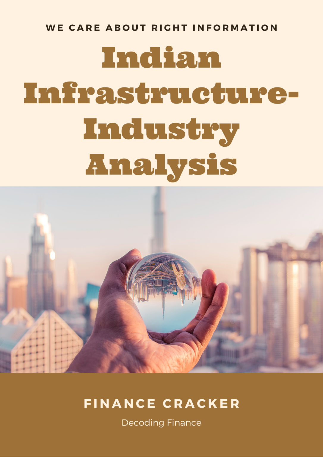 Indian Infrastructure an Industry Analysis - FINANCE CRACKER